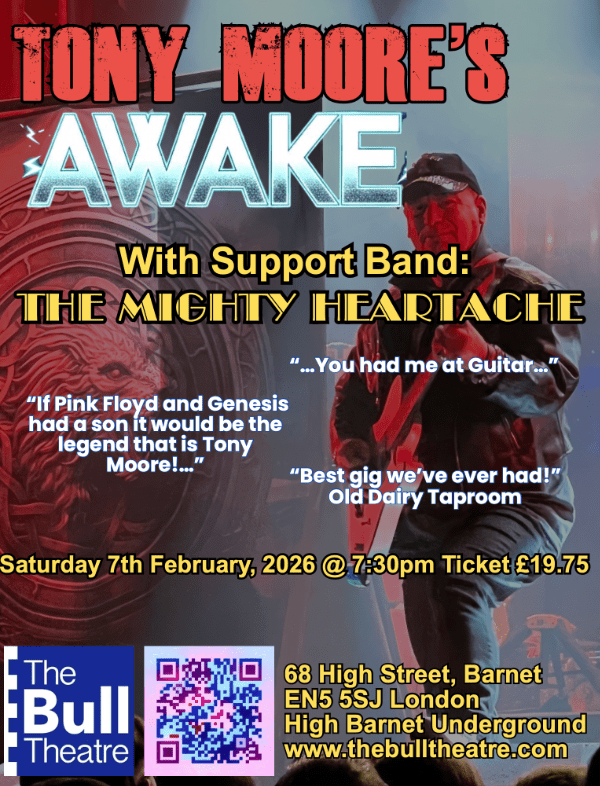Tony Moore's AWAKE at The Bull Theatre event tickets from TicketSource