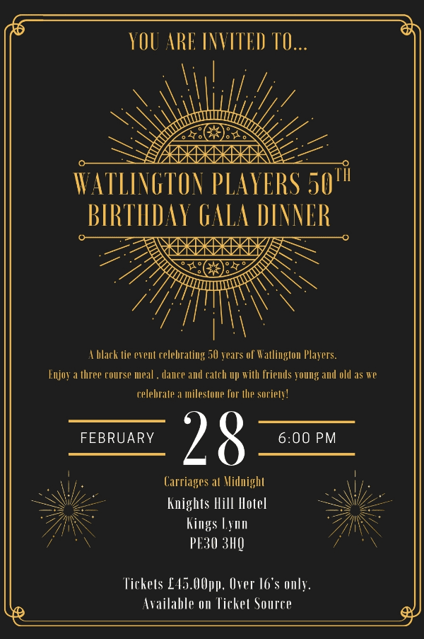 50th Birthday Gala at Knights Hill Hotel & Spa event tickets from ...