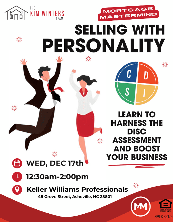 Selling With Personality: A DISC Personality Workshop for Realtors at ...