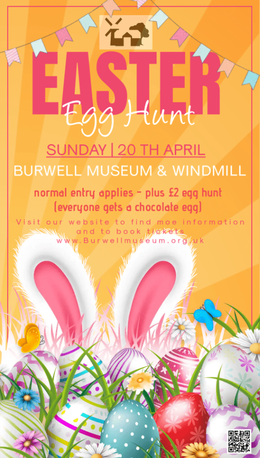 Easter Sunday & Easter Egg Hunt at Burwell Museum and Windmill event ...