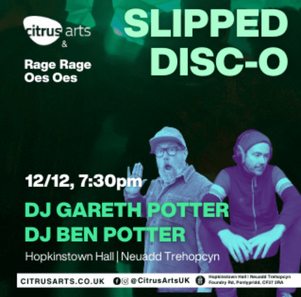 Slipped Disco with DJ Gareth Potter & DJ Ben Potter at Hopkinstown Hall ...