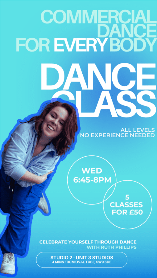 Commercial Dance for Every Body (All Levels) with Ruth Phillips at ...