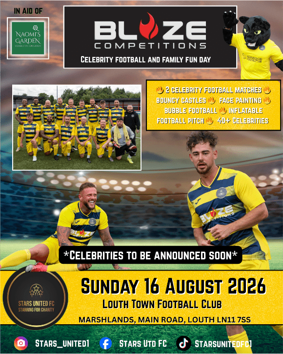 Blaze Competitions charity event at Louth Town FC event tickets from ...