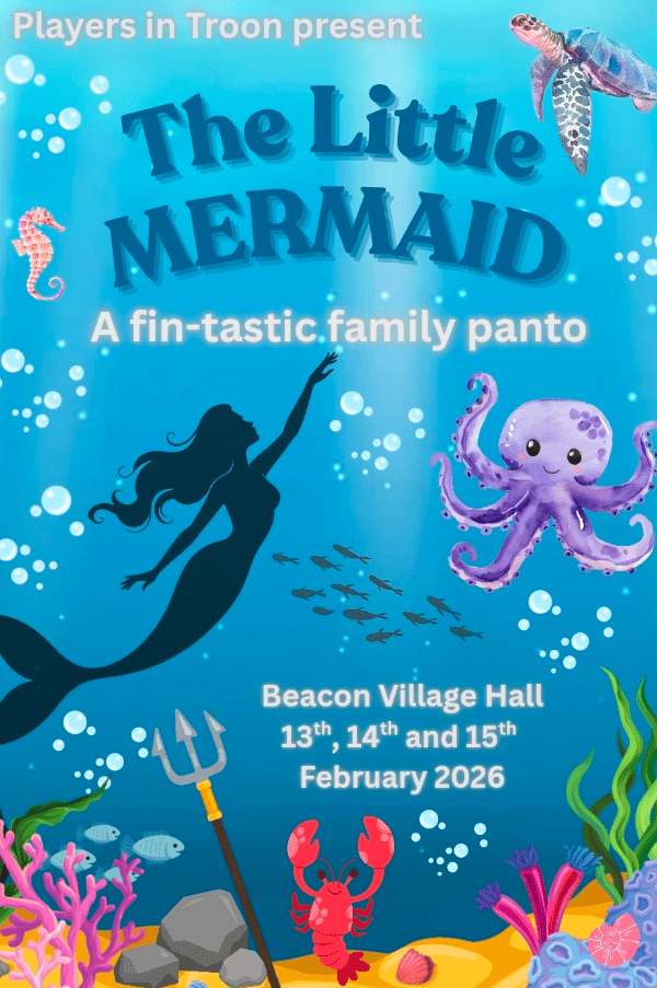 The Little Mermaid - A Pantomime by Alex Jackson at Beacon Village Hall ...