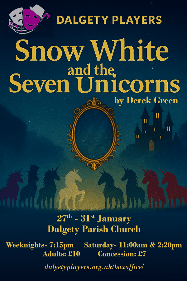 Snow White and the Seven Unicorns at Dalgety Parish Church [Church Of ...