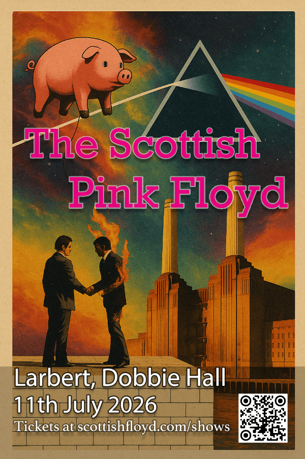 The Scottish Pink Floyd - Larbert Dobbie Hall 2026 at Dobbie Hall ...