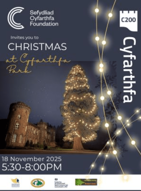 Christmas at Cyfarthfa Park at Cyfarthfa Park event tickets from ...