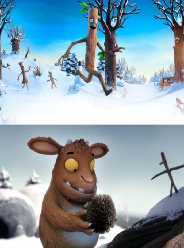 Stick Man + The Gruffalo’s Child Christmas Double Bill (U) at Robert ...