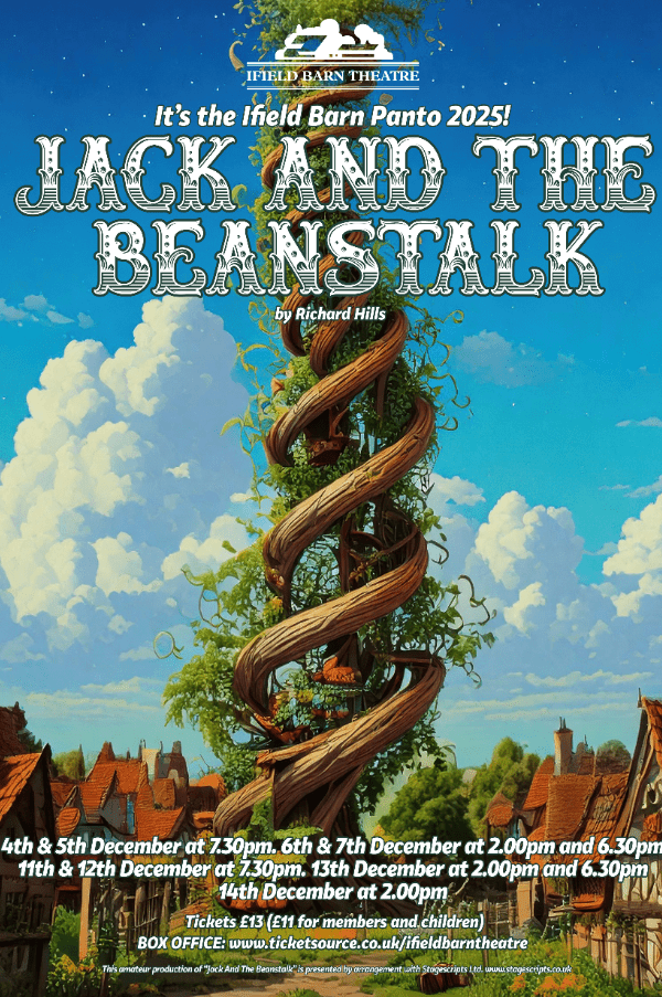 Jack And The Beanstalk at Ifield Barn Theatre event tickets from ...