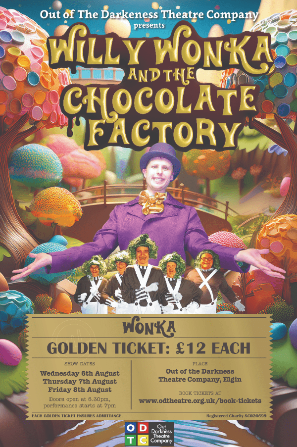 Willy Wonka and the Chocolate Factory at Out Of The Darkness Theatre ...