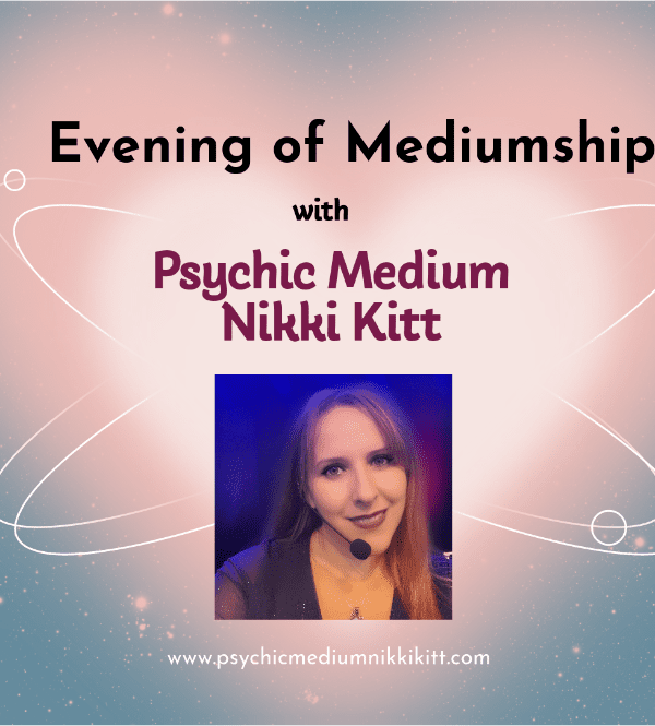 Mediumship Evening with Nikki Kitt - Camelford at Camelford Hall event ...