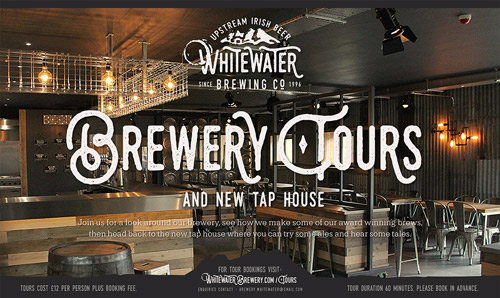 Whitewater Brewing Co.Ltd event tickets from TicketSource.