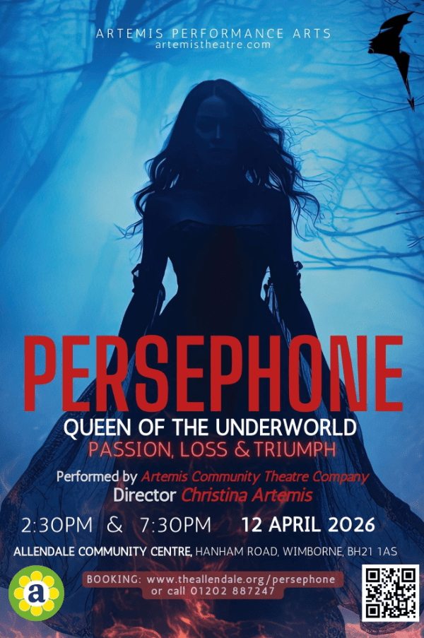 Persephone: Queen of The Underworld at Allendale Centre event tickets ...