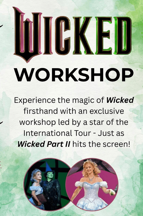 Wicked musical theatre workshop 8 to 16 year olds at Bancroft Meeting ...