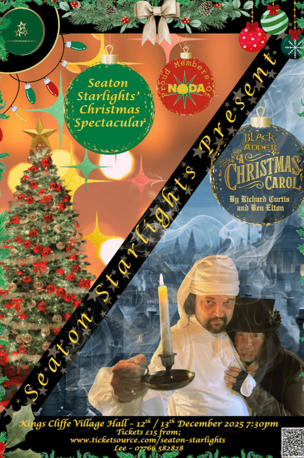 Blackadder's Christmas Carol and Festive Favourites at King's Cliffe ...