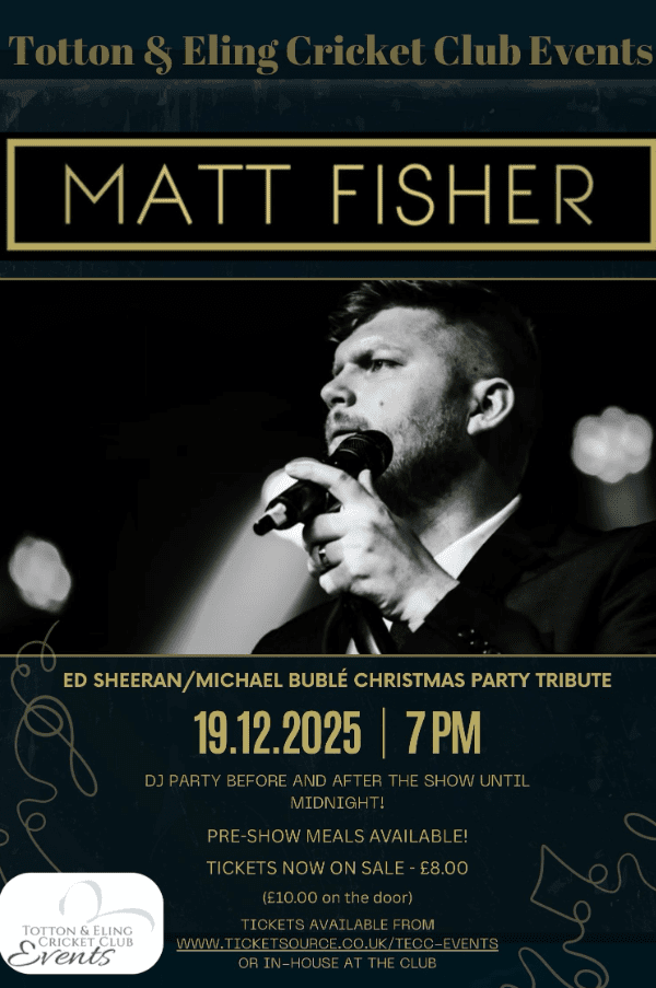 Ed Sheeran/Michael Bublé Christmas Party Tribute at Totton & Eling ...