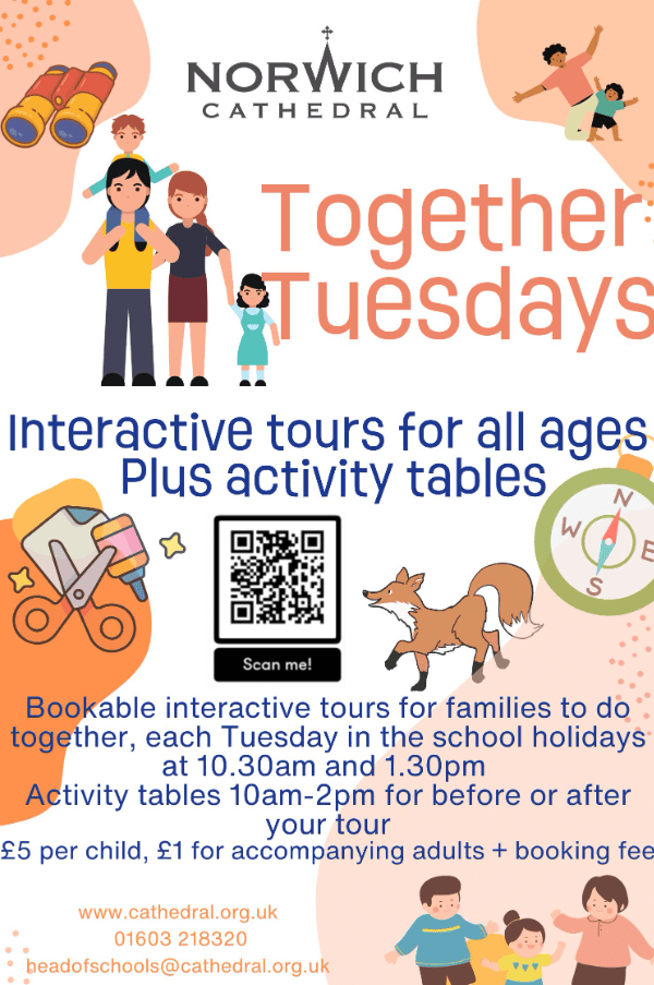 Together Tuesdays 1.30pm interactive tour + activities at Norwich ...