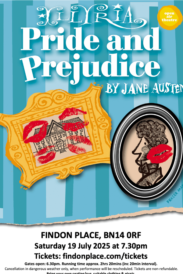 Pride and Prejudice Open Air Theatre Presented by Illyria at Findon ...