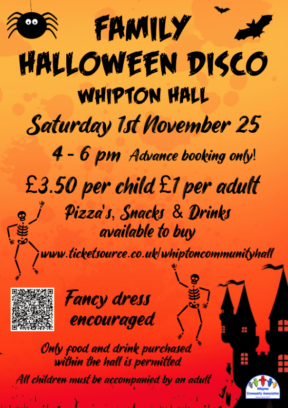 Whipton Family Halloween Disco at Whipton Community Hall event tickets ...