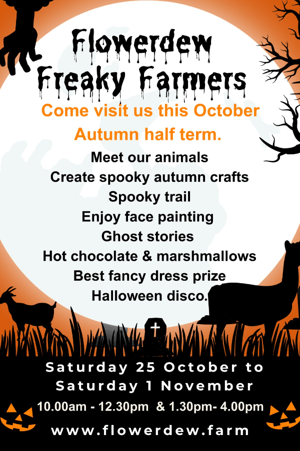 Halloween Freaky Thursday ay Flowerdew Farm at Flowerdew Farm event ...