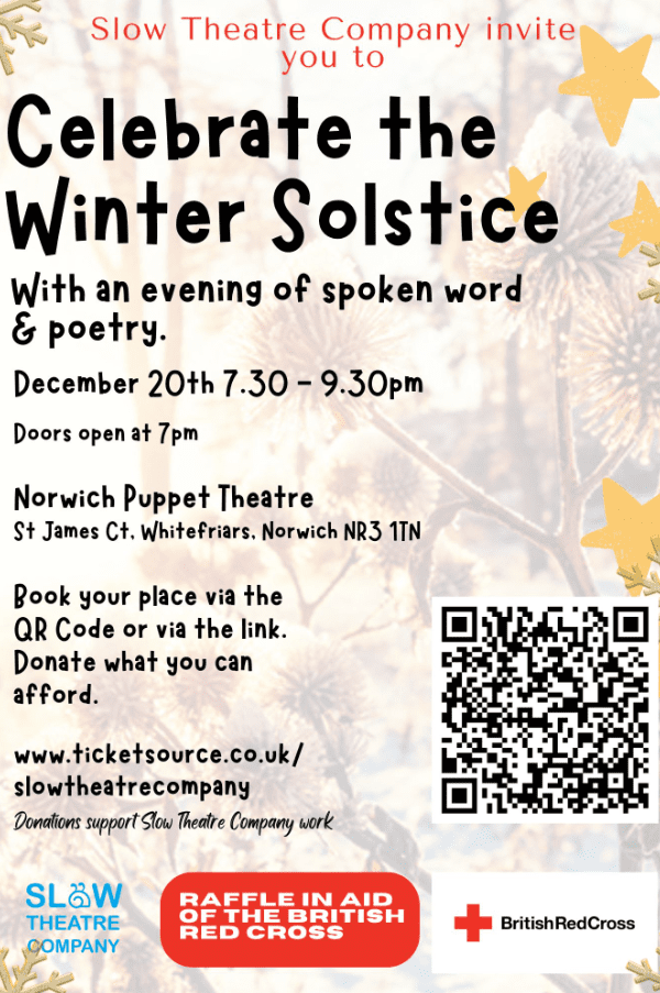 Winter Solstice gathering with spoken word, poetry and music. at ...