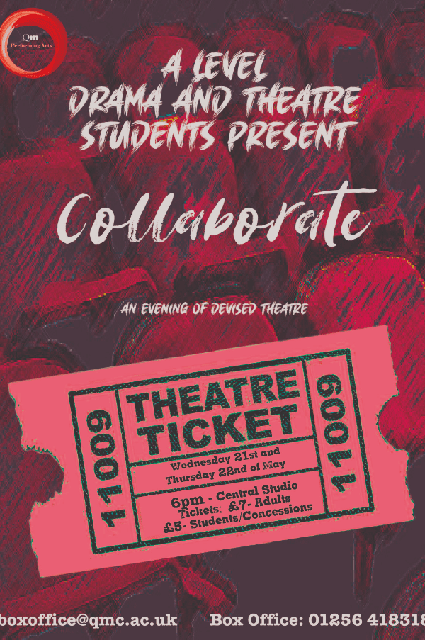 QMC Drama Y1 Devised Shows - Day 1 at Central Studio event tickets from ...