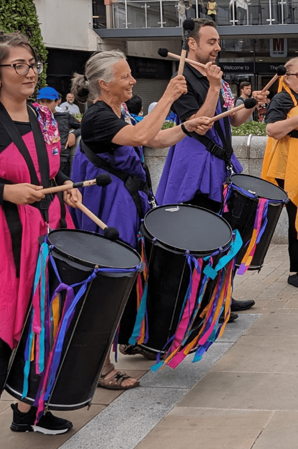 Blackburn Festival of Light Street Band at The Bureau Centre for the ...