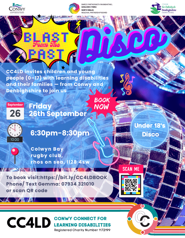 Under 18's Disco - Blast From the Past at Colwyn Bay Rugby Club event ...