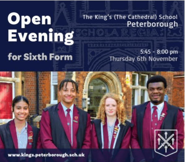 6th Form Open Evening at School Hall, The King's (The Cathedral) School ...