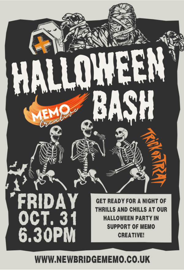 Memo Creative: Halloween Party at Newbridge Memo event tickets from ...