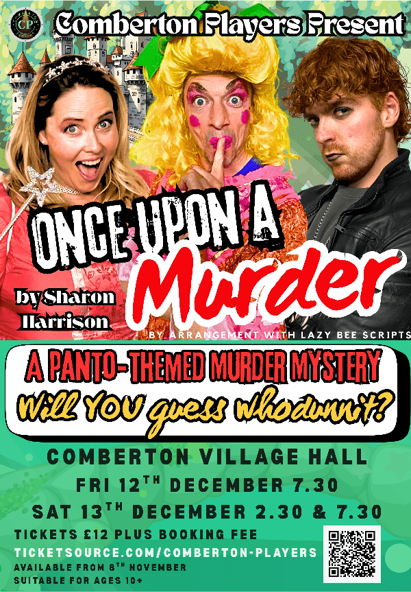 Once Upon a Murder at Comberton Village Hall event tickets from ...